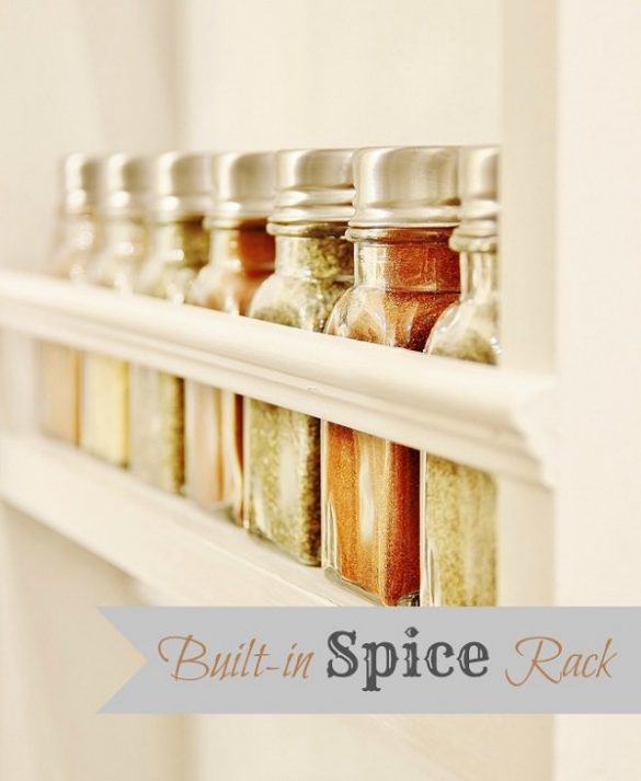 37 Easy DIY Spice Storage Ideas - Citchen