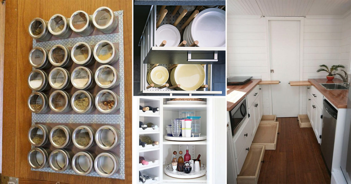 Simple And Effective Ways To Organize A Tiny Kitchen Citchen
