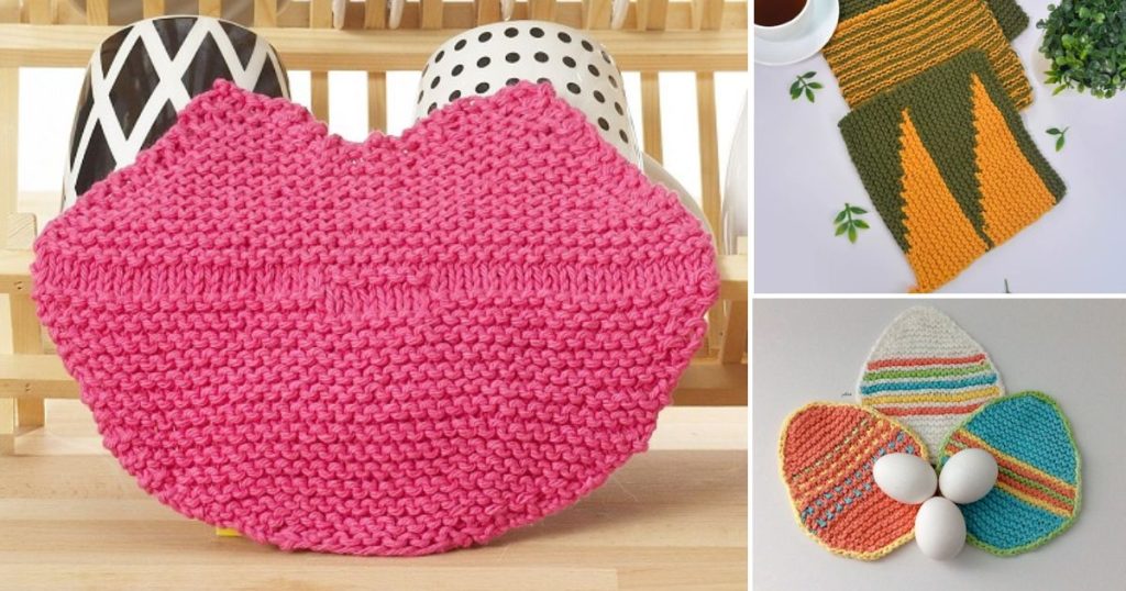 30 Minutes Crochet Dishcloth Free Patterns - Citchen