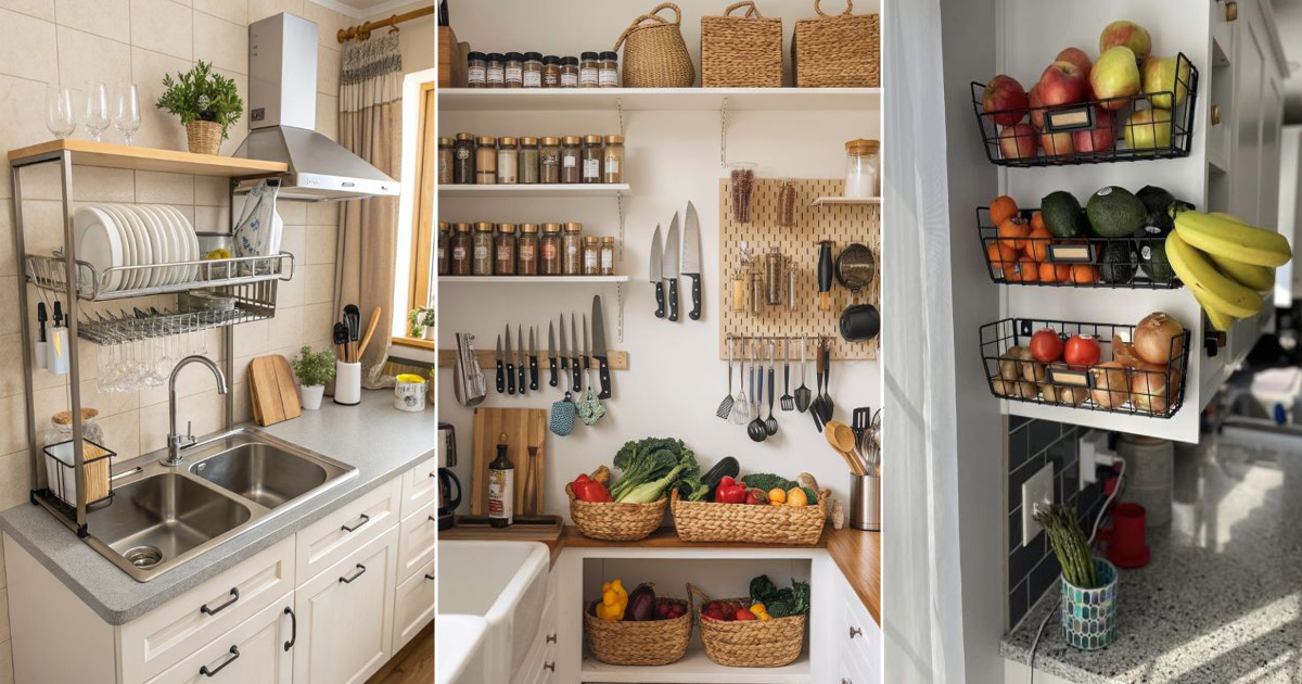 10 Kitchen Organization Ideas - Citchen